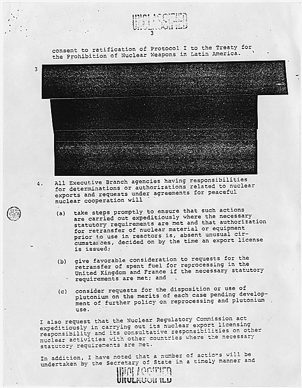 NSDD - National Security Decision Directives - Reagan Administration