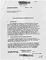 NSDD - National Security Decision Directives - Reagan Administration