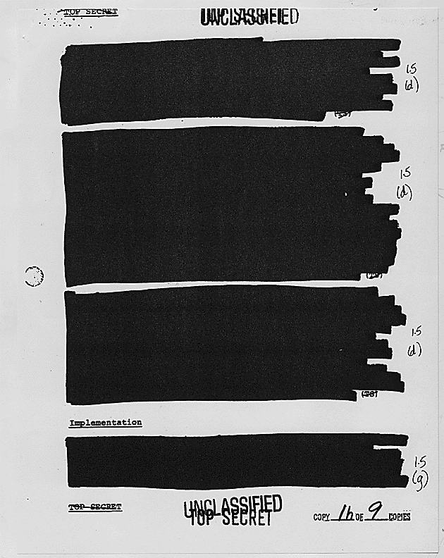 NSDD - National Security Decision Directives - Reagan Administration