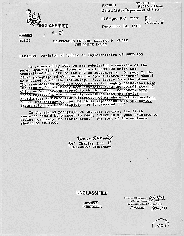 NSDD - National Security Decision Directives - Reagan Administration