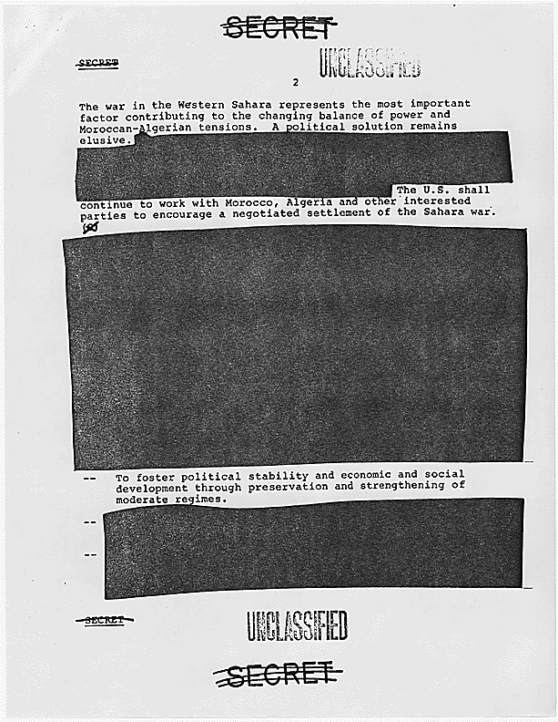 NSDD - National Security Decision Directives - Reagan Administration