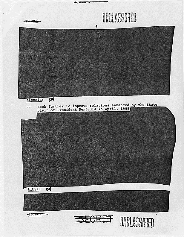 NSDD - National Security Decision Directives - Reagan Administration