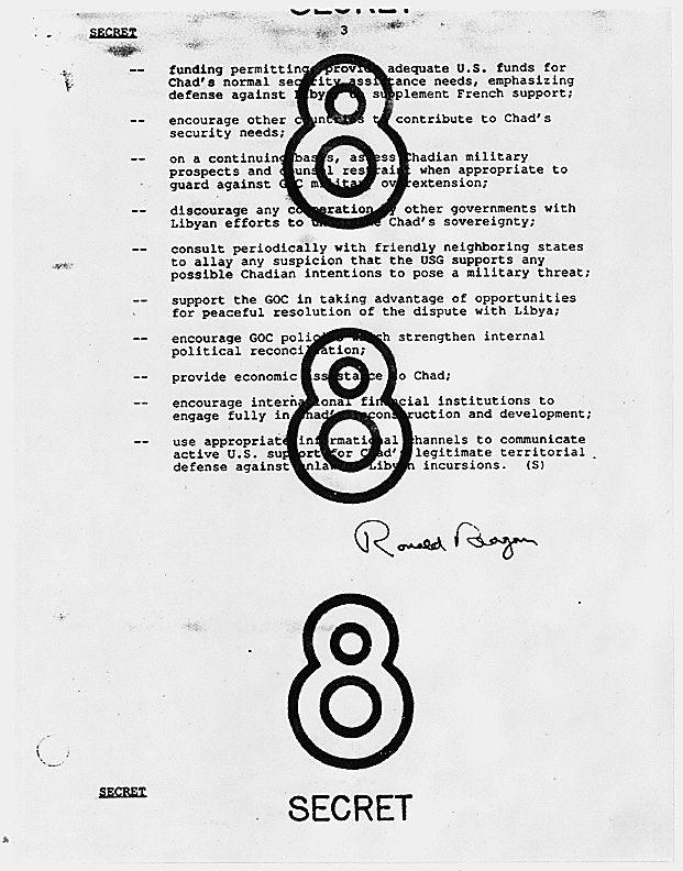 NSDD - National Security Decision Directives - Reagan Administration